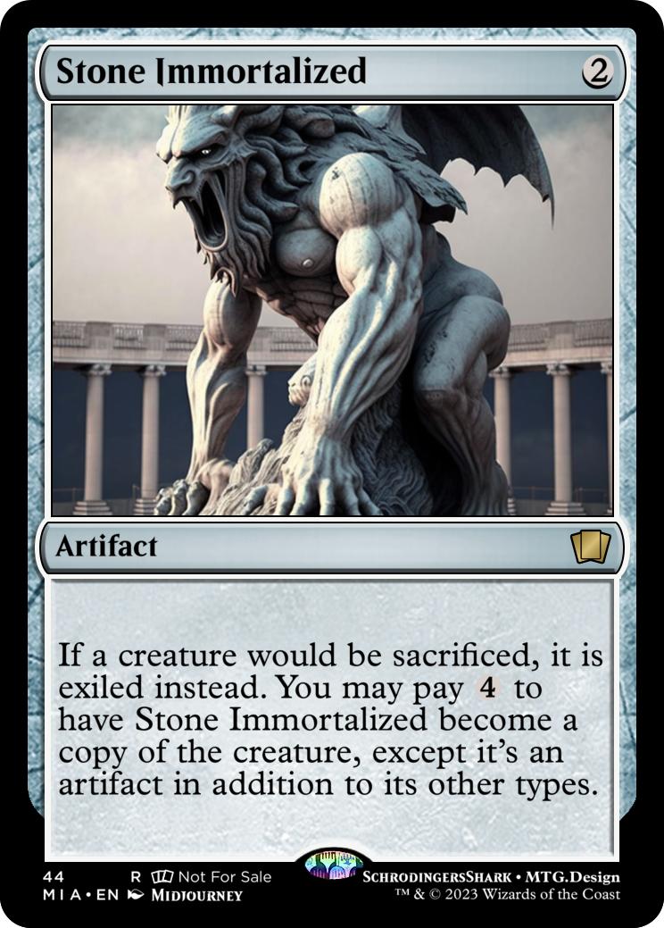 Stone Immortalized : r/custommagic