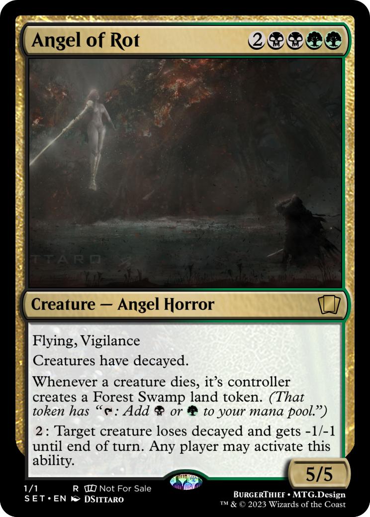 Angel of Rot : r/custommagic