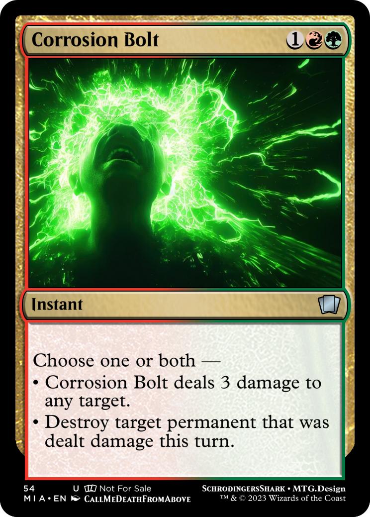 Corrosion Bolt : r/custommagic