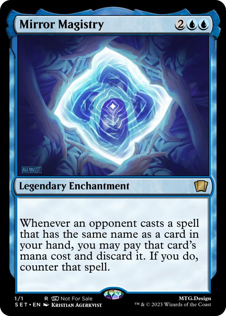 Expecting a mirror match? This one's for you. : r/custommagic