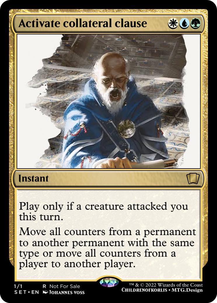 A broker's family gangster card for new capenna : r/custommagic