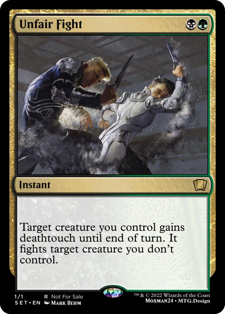 Unfair Fight : r/custommagic