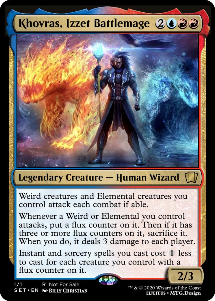 Khovras, Izzet Battlemage : r/custommagic