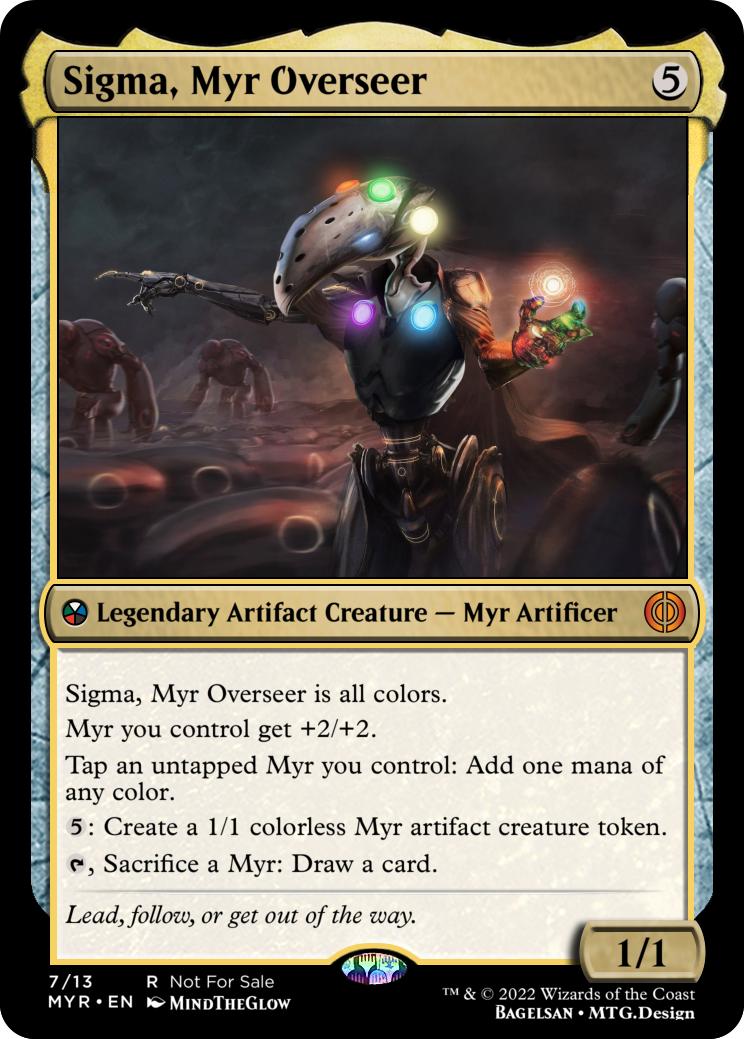 Colorless myr commander : r/Myr