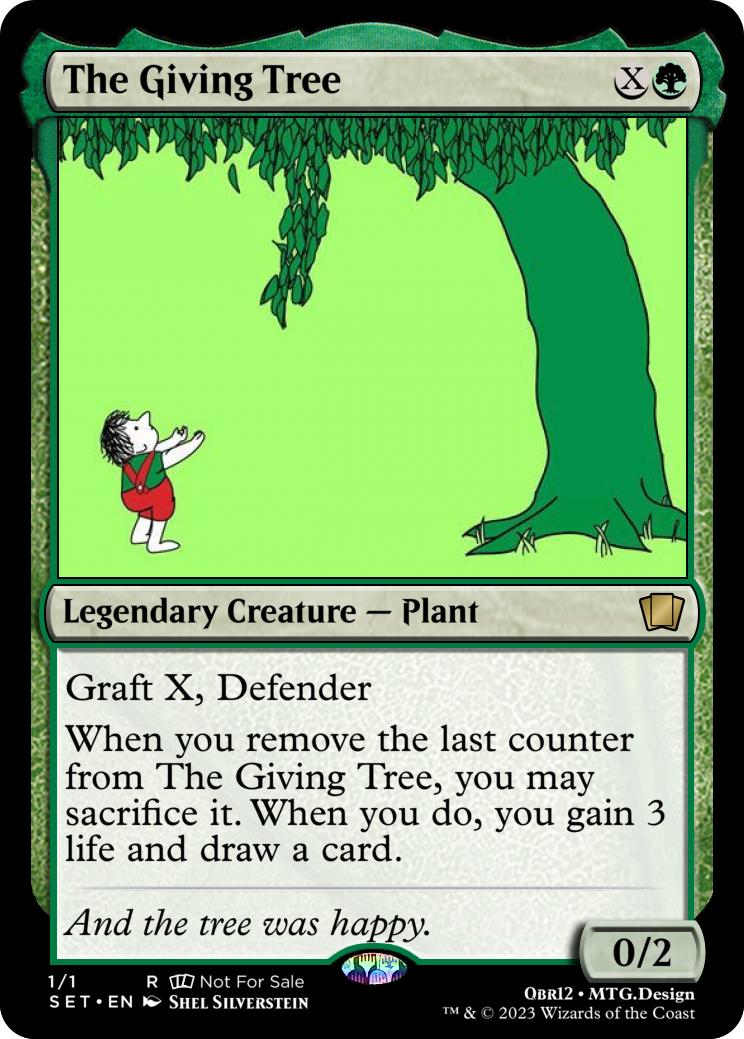 The Giving Tree : r/custommagic