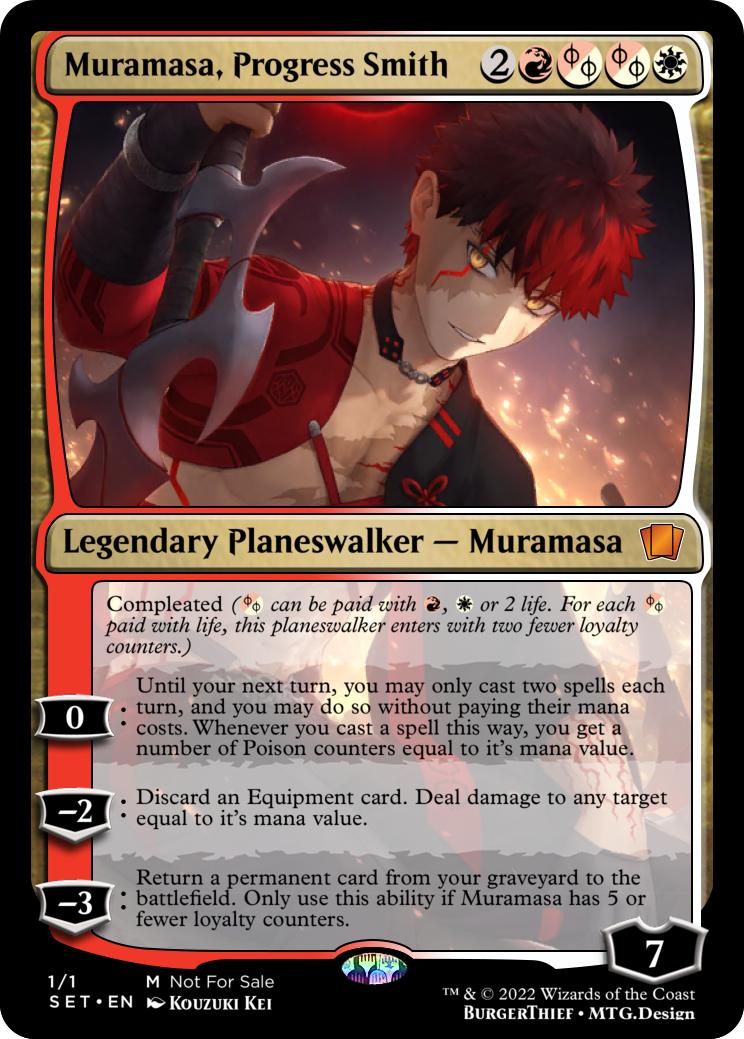 Muramasa, Progress Smith : r/custommagic