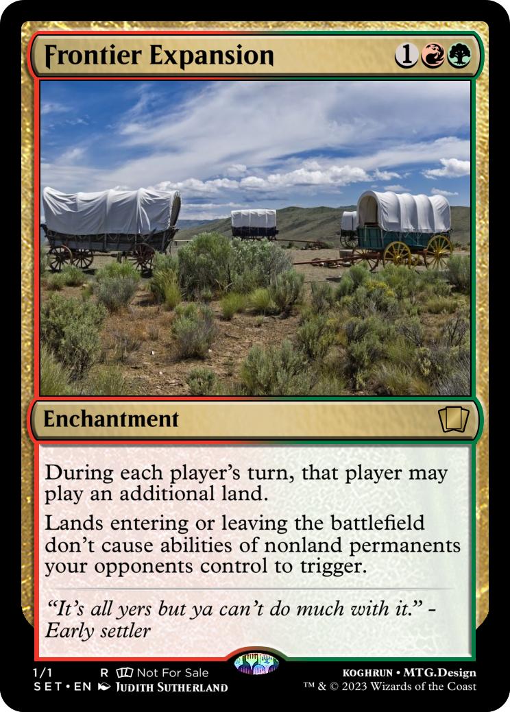 Frontier Expansion - Landfall / Anti-Landfall : r/custommagic