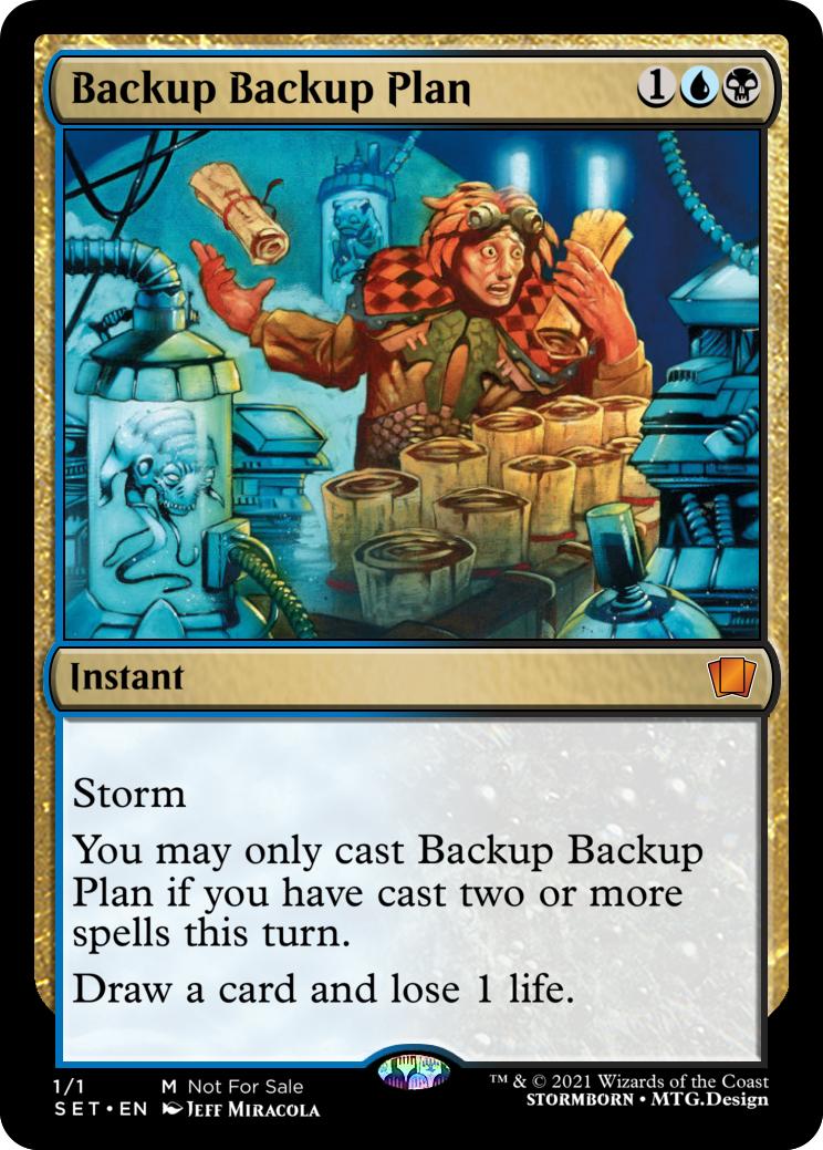Backup Backup Plan : r/custommagic