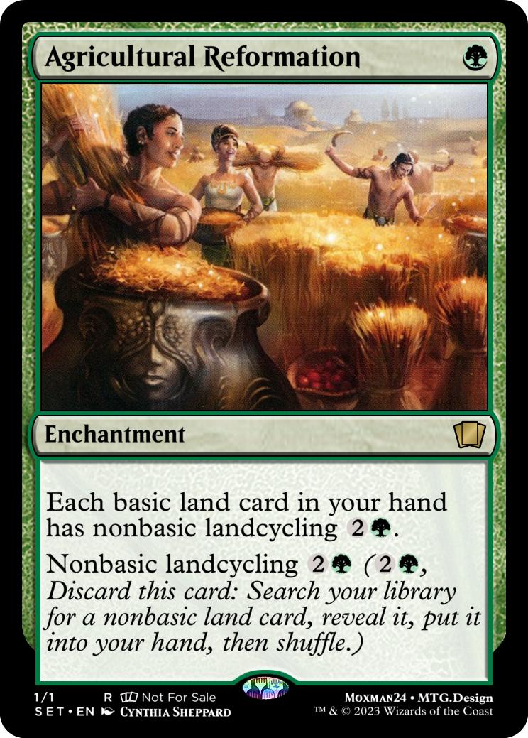 Agricultural Reformation : r/custommagic