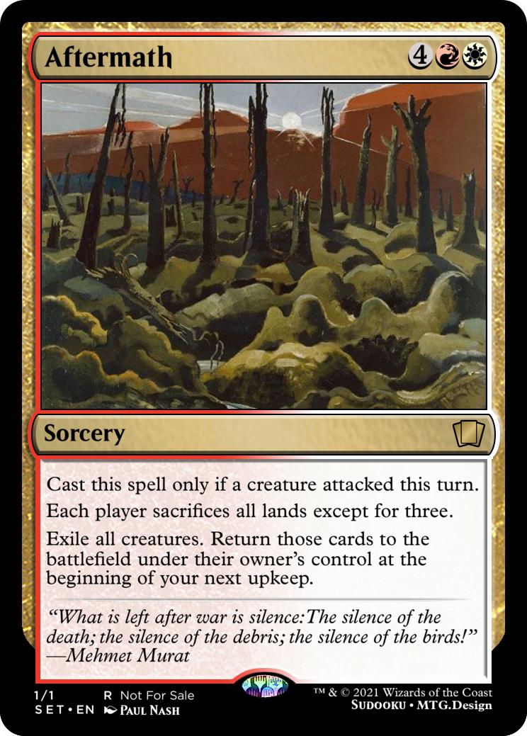 Aftermath : r/custommagic