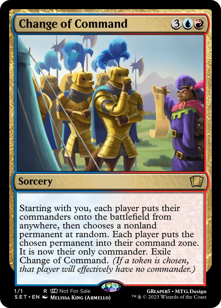 Change of Command : r/custommagic