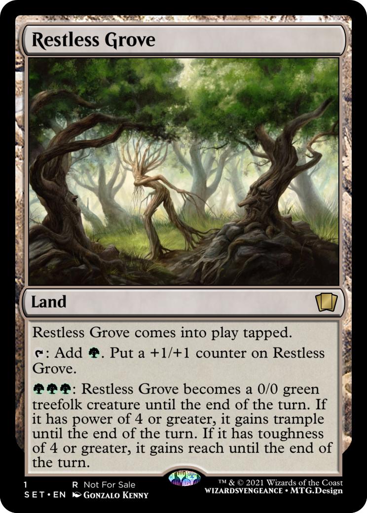 Restless Grove : r/custommagic