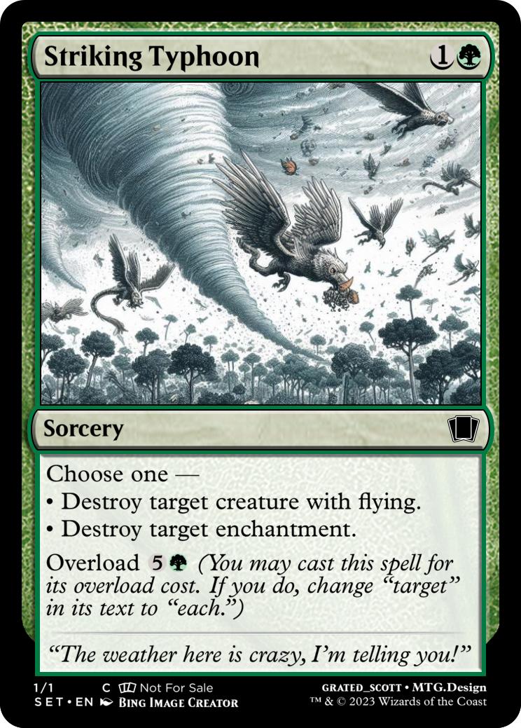 Striking Typhoon : r/custommagic