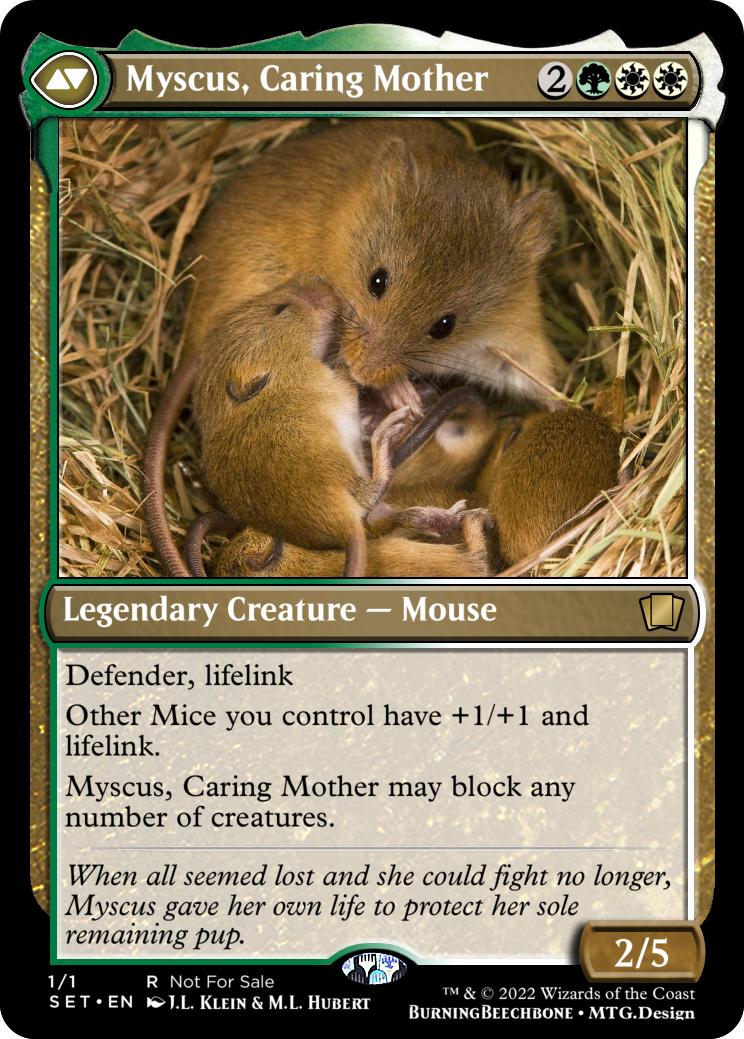 Harvest Mouse : r/custommagic