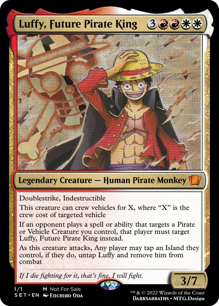 Been rewatching One Peice, inspired my first crack at a Luffy, Made for ...