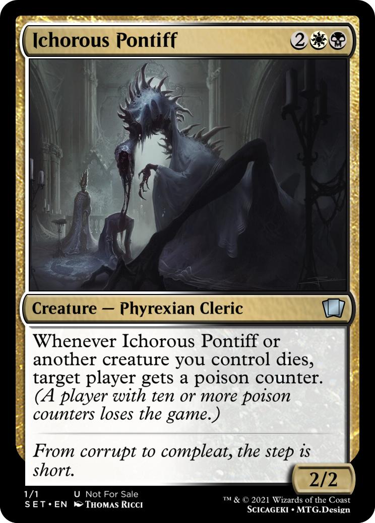 Winner is the judge #671: Phyrexian Corruption : r/custommagic