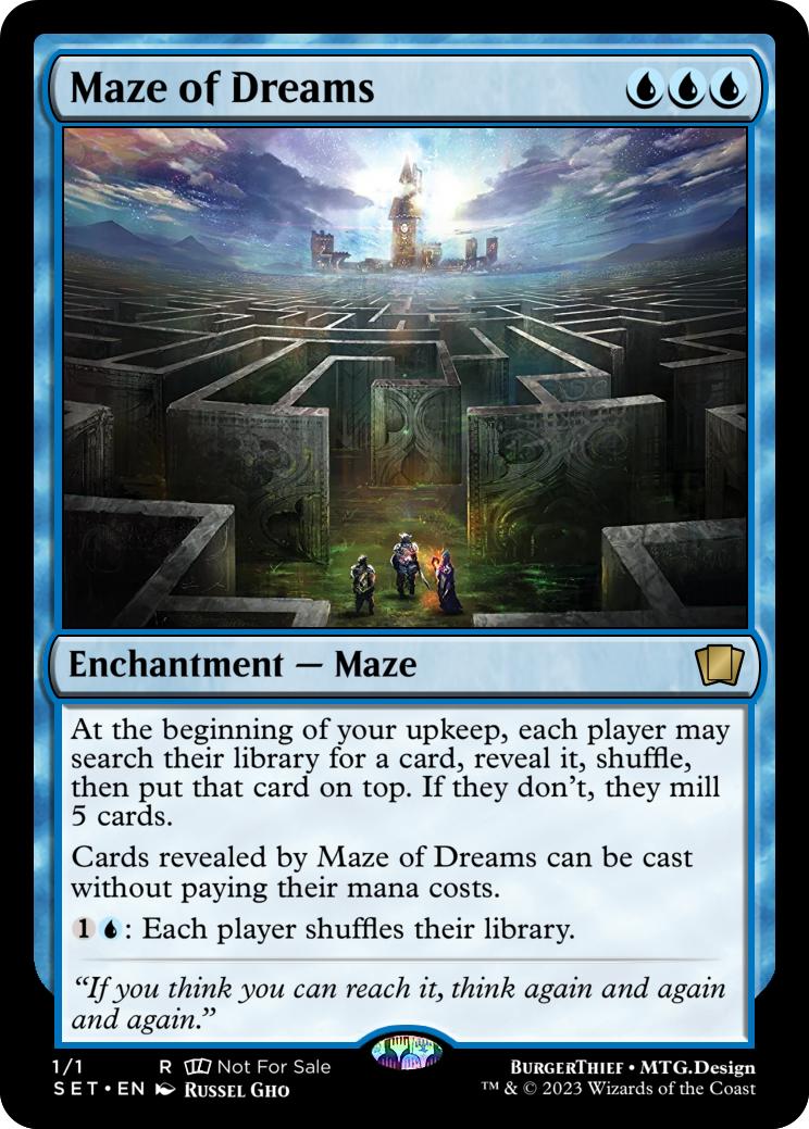 Maze of Dreams : r/custommagic