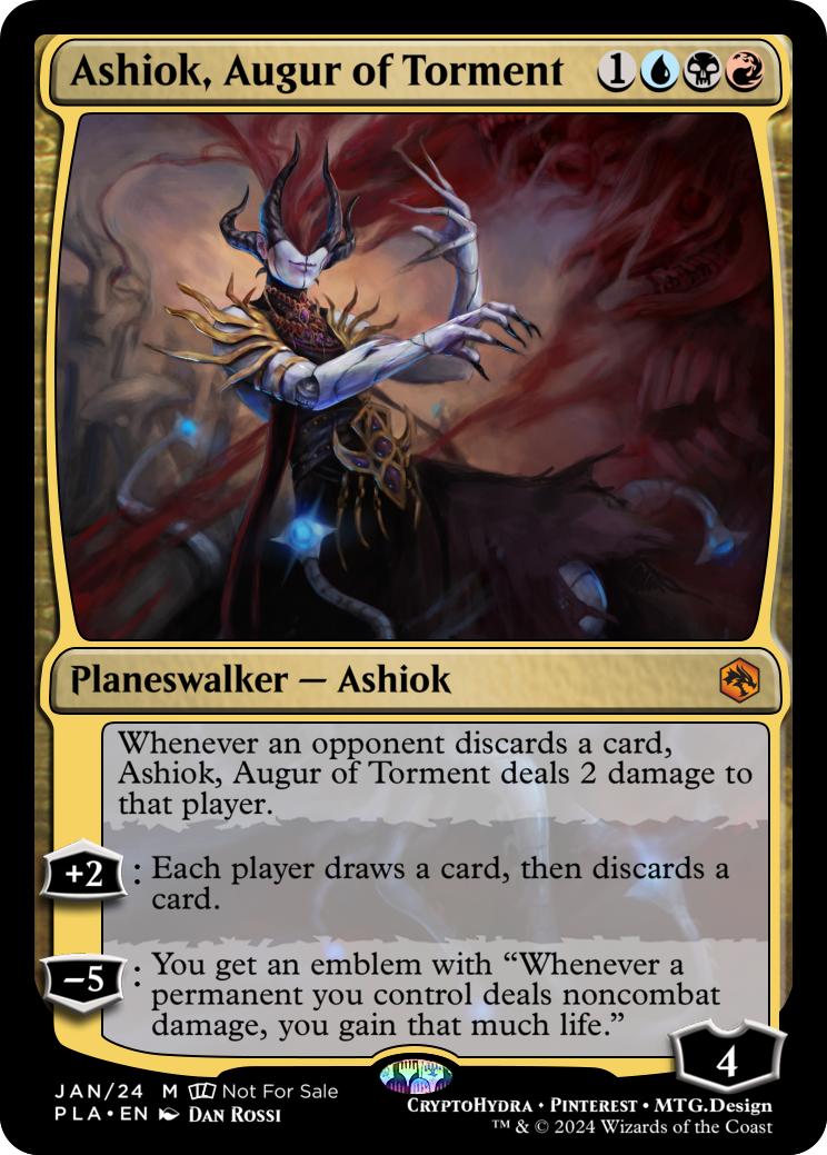 Ashiok, Augur of Torment in 2024 | Mtg planeswalkers, Mtg, Magic the gathering