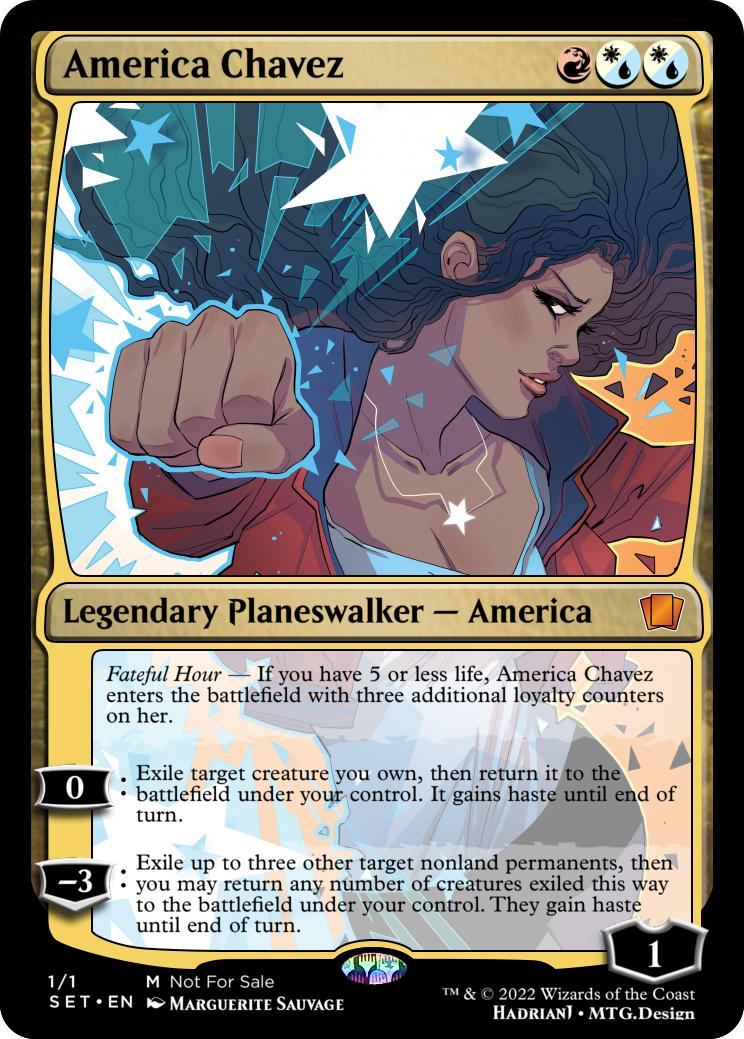 America Chavez : r/custommagic
