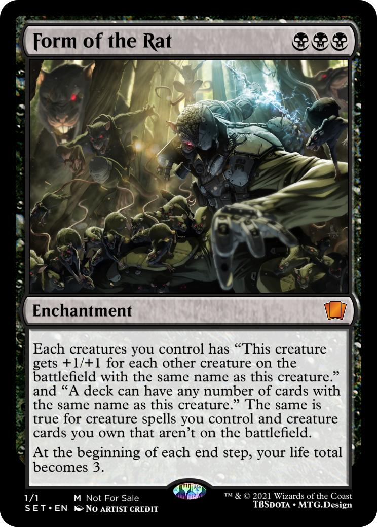 Form of the Rat : r/MakingMagic