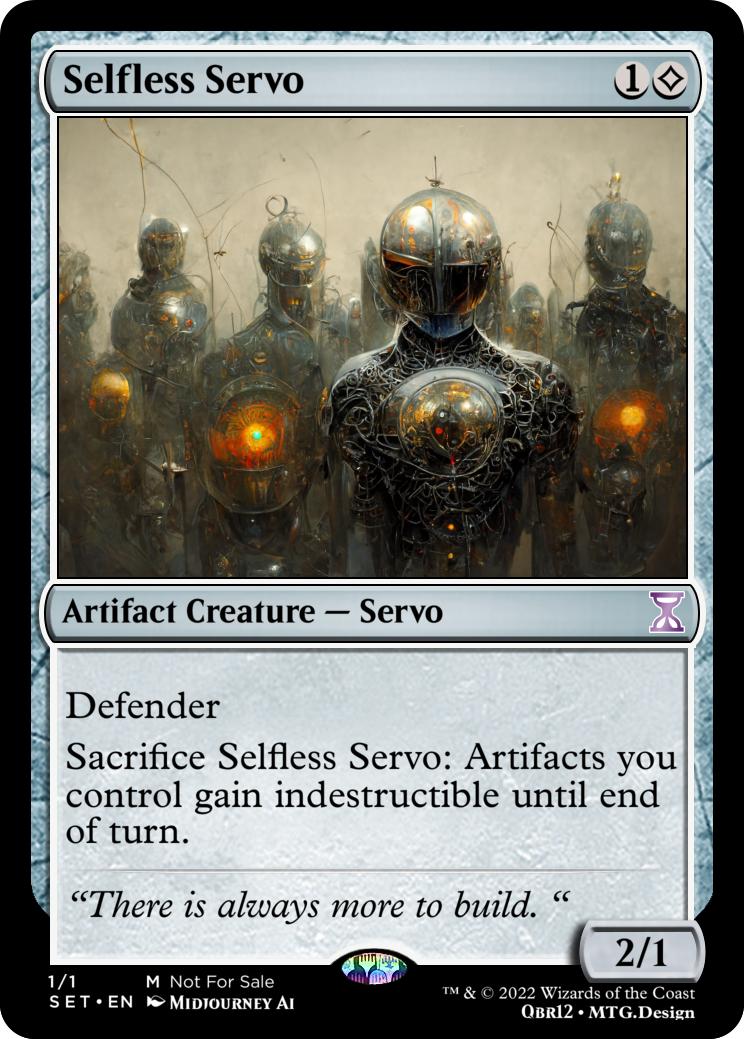 Selfless Servo : r/custommagic