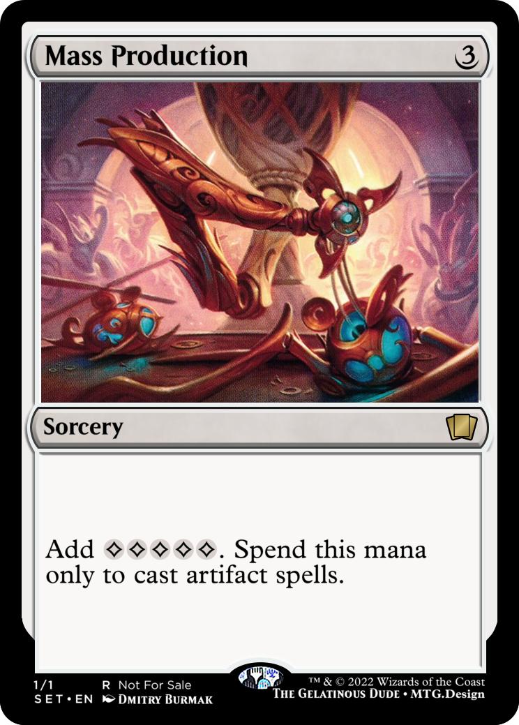 Mass Production : r/custommagic