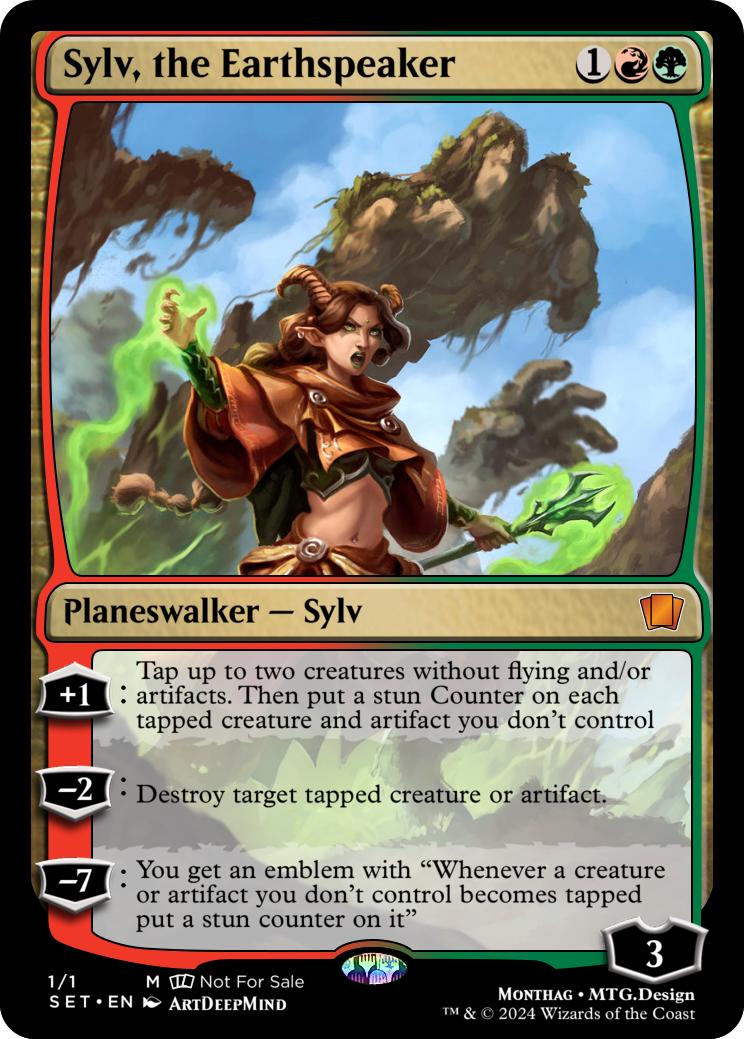 Anyone got any cool ideas for an earthbender planeswalker : r/custommagic