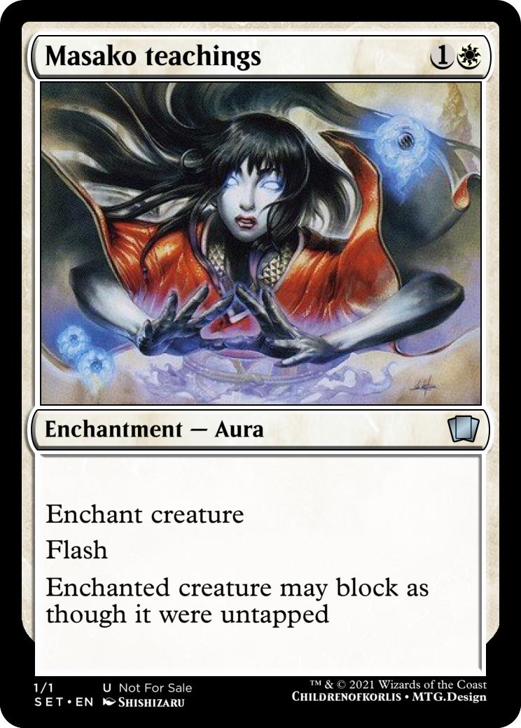 Masako teachings : r/custommagic