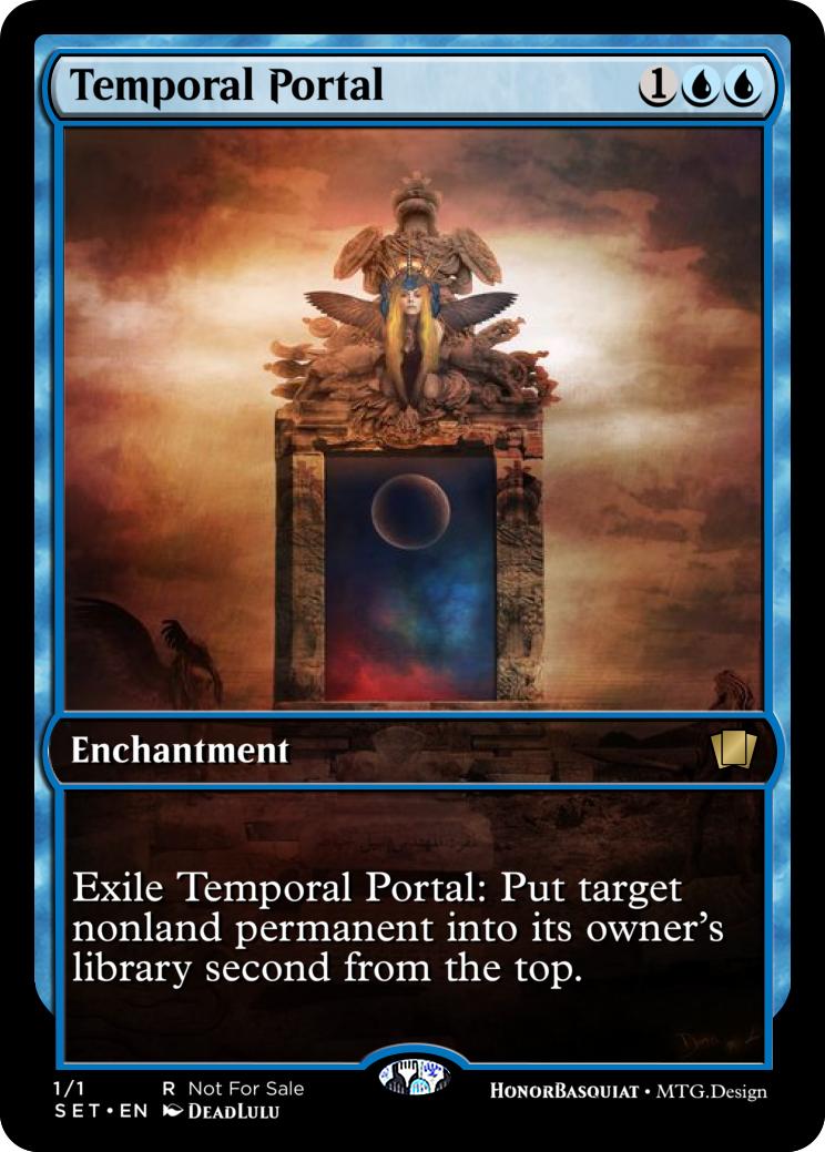 Temporal Portal + Pristine, Golden Dragon - Custom Card Creation ...