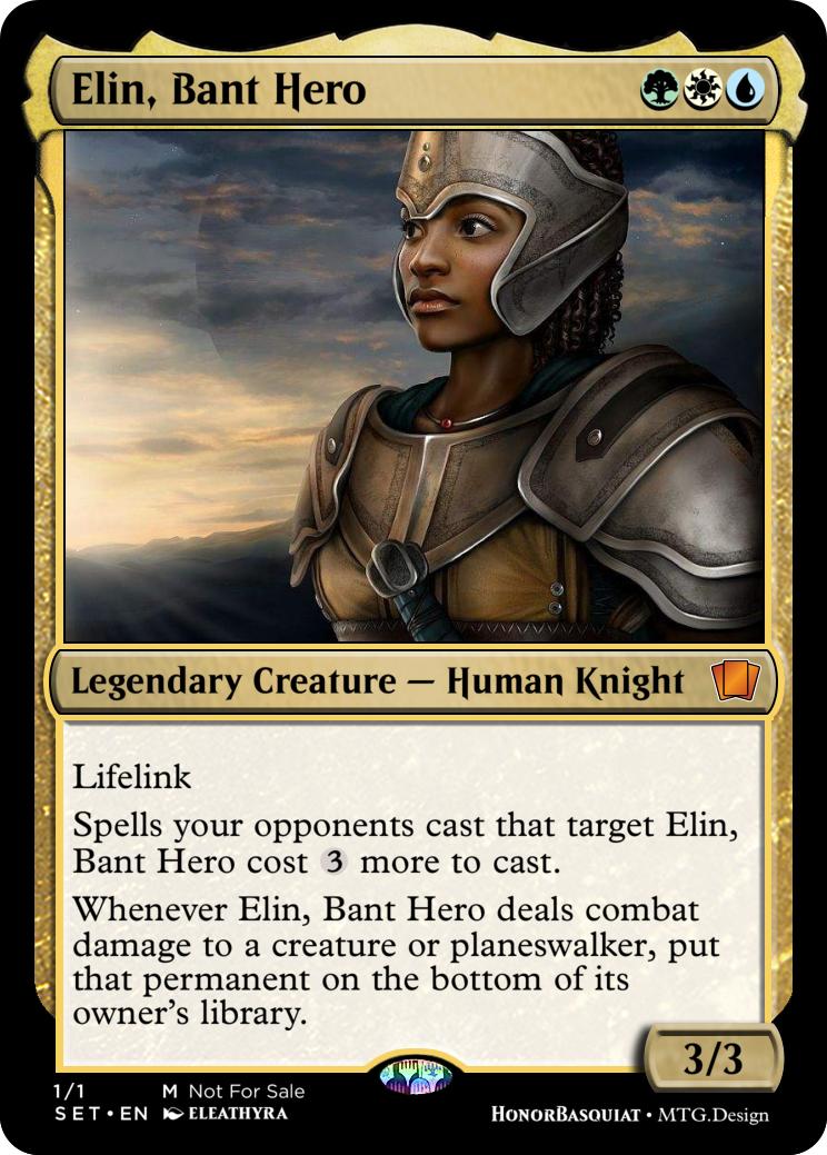 Arti, Stoic Peacekeeper + Elin, Bant Hero - Custom Card Creation ...