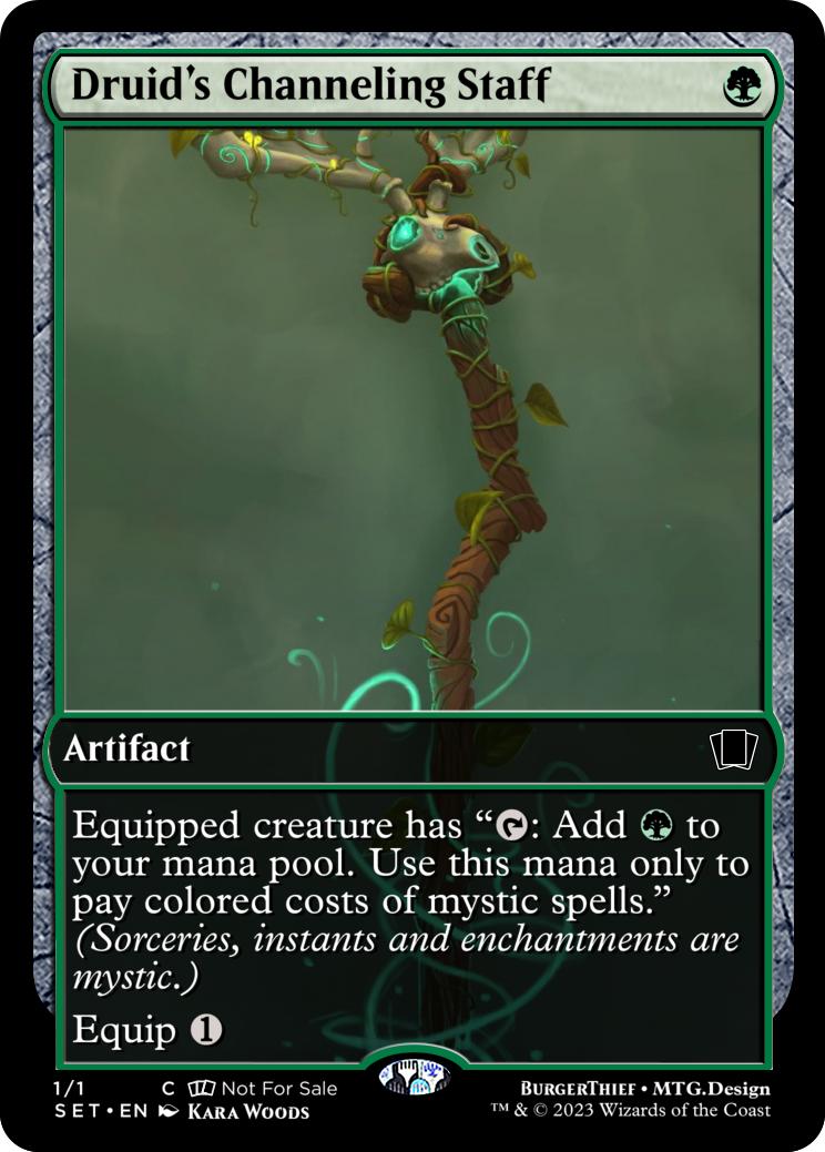 Batching for instants, sorceries and enchants (Druid's Channeling Staff) : r/custommagic