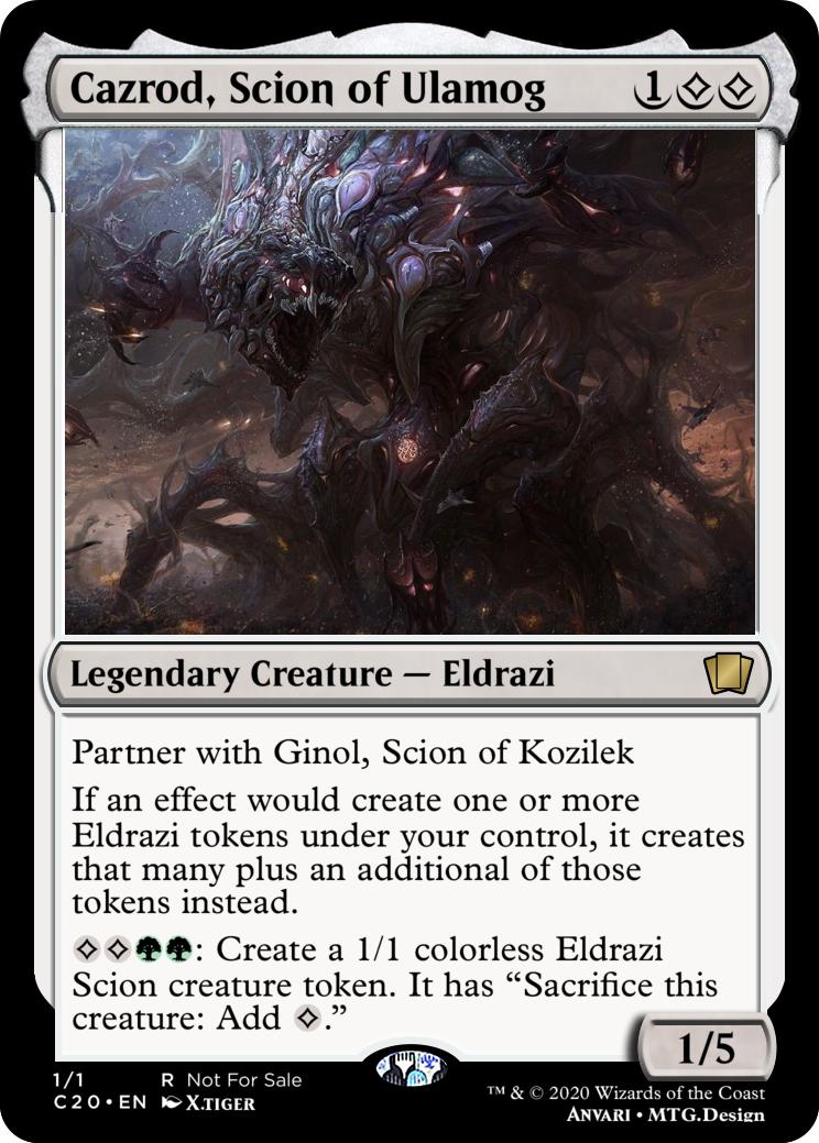 EDH - Eldrazi Partner Commander + Companion : r/custommagic