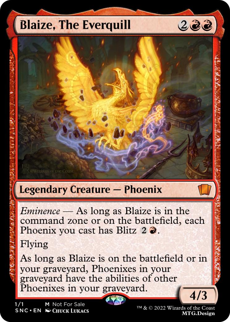The best mono red Phoenix tribal commander I can come up with. : r ...