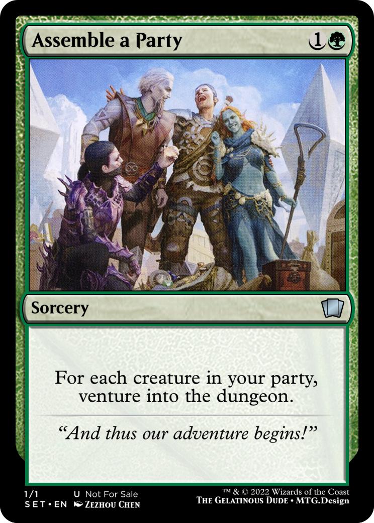 Assemble a Party : r/custommagic
