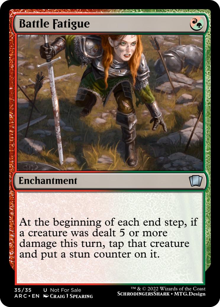 Battle Fatigue : r/custommagic