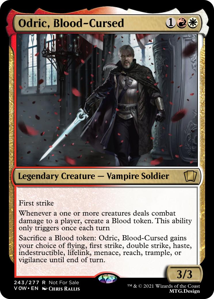 Quick and dirty "better Vampire Odric" to get it out of my system. : r ...