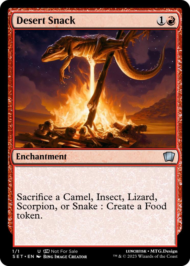 Seafood, Home Cooking, Game Meat, Cannibalism, Desert Snack – A cycle of food generators : r ...