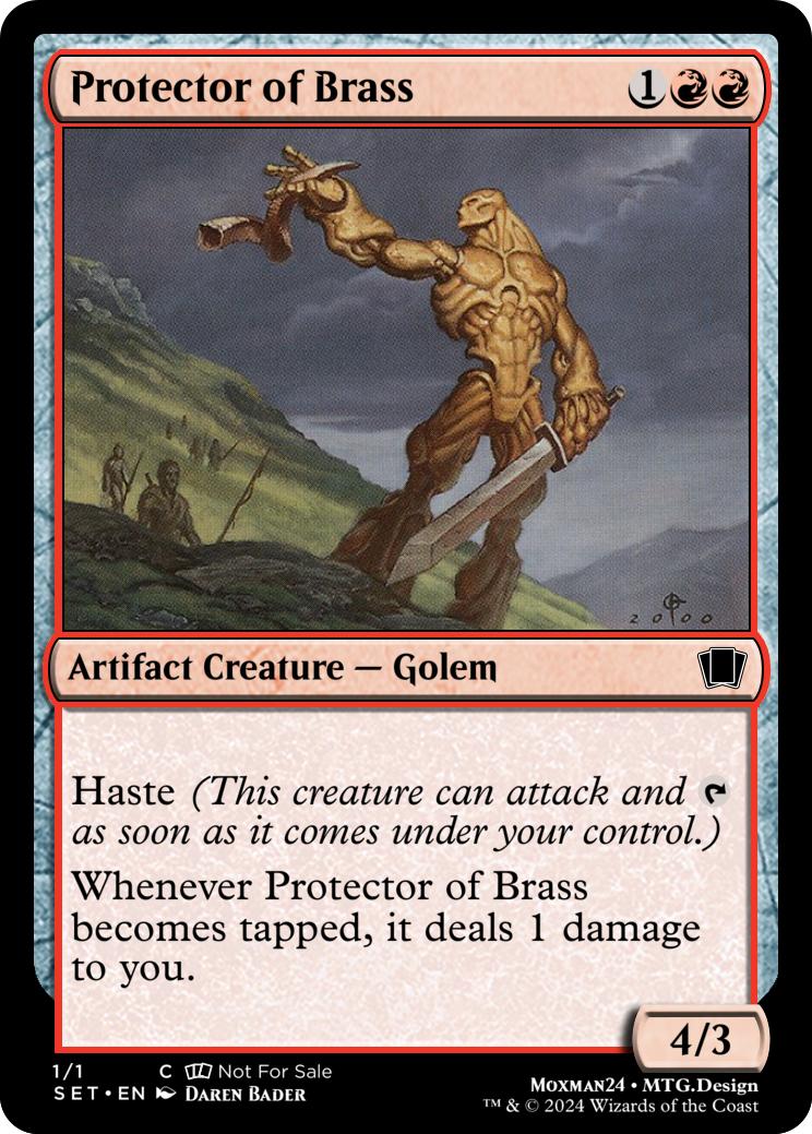 Protector of Brass : r/custommagic