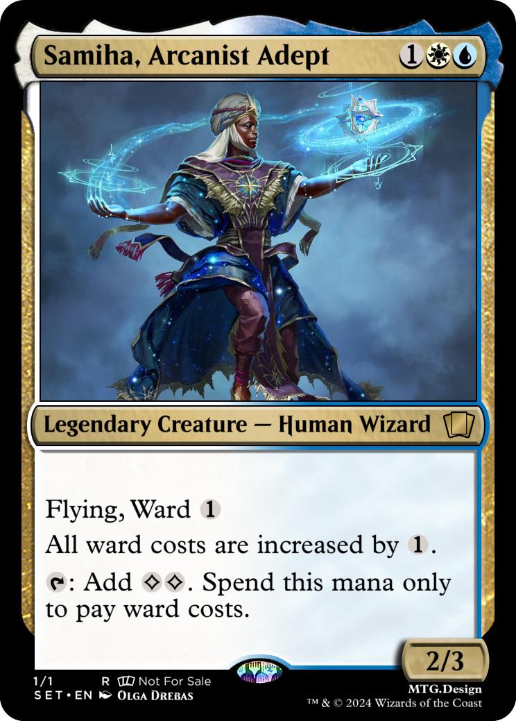 Samiha, Arcanist Adept : r/custommagic