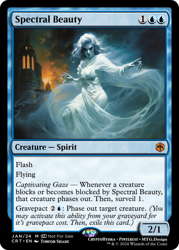 Spectral Beauty in 2024 | Drifter, Mtg, The gathering