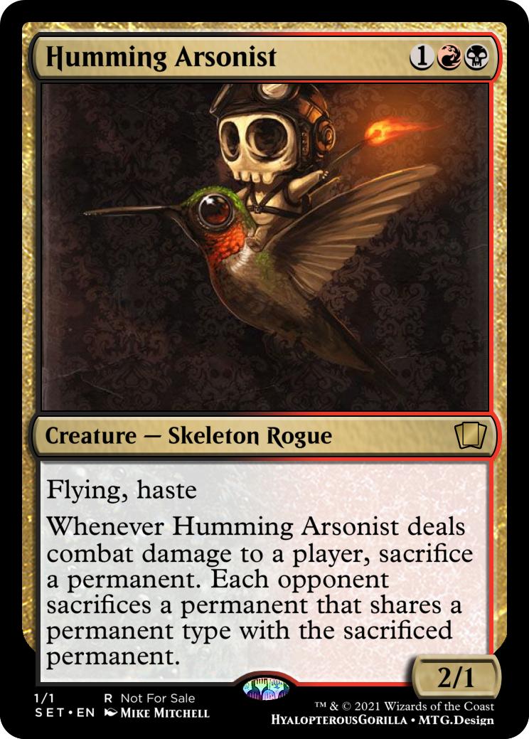 Humming Arsonist - That's some nice permanents you got there. Would be a shame if anything ...