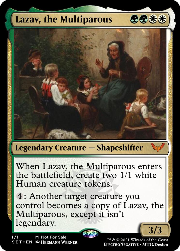 Colorshifted Lazav : r/custommagic