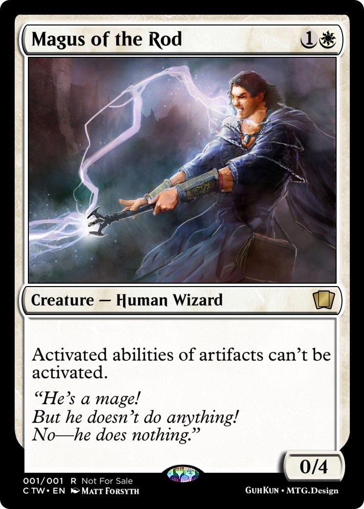 Card of the Week Contest #142: Magus of the Week | Magic Set Editor