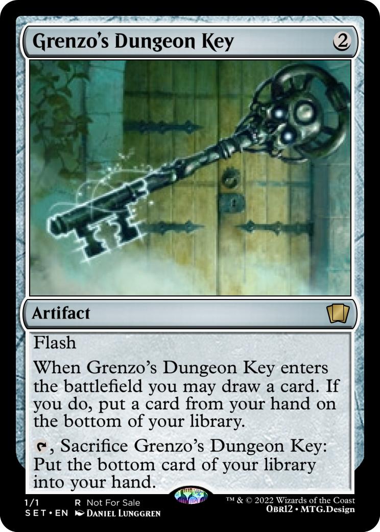Grenzo's Dungeon Key : r/custommagic