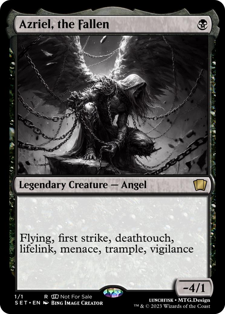 Azriel, the Fallen : r/custommagic