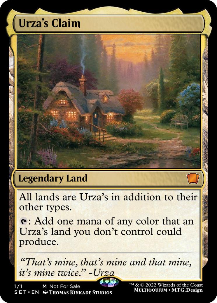Urza's Claim : r/custommagic
