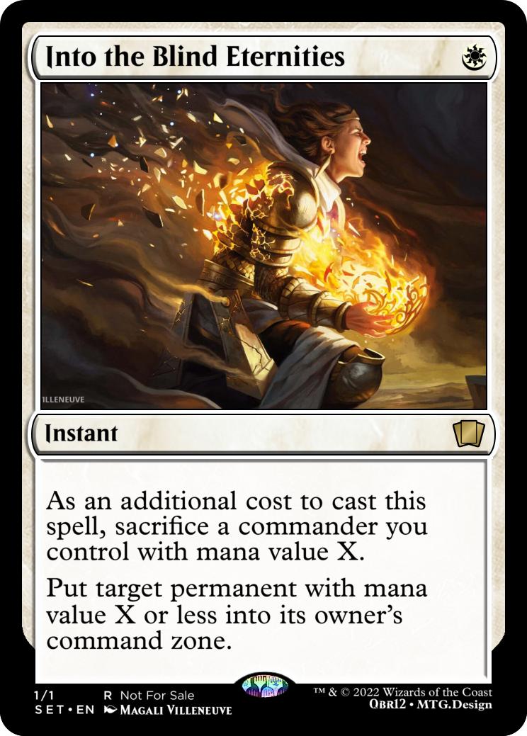 Into the Blind Eternities : r/custommagic