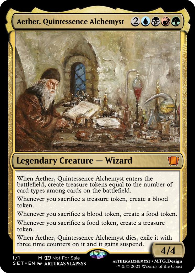 Aether, Quintessence Alchemyst : r/custommagic