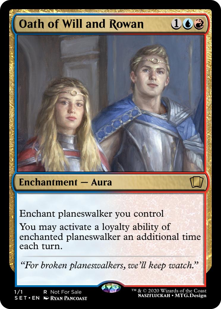 Oath of Will and Rowan : r/custommagic
