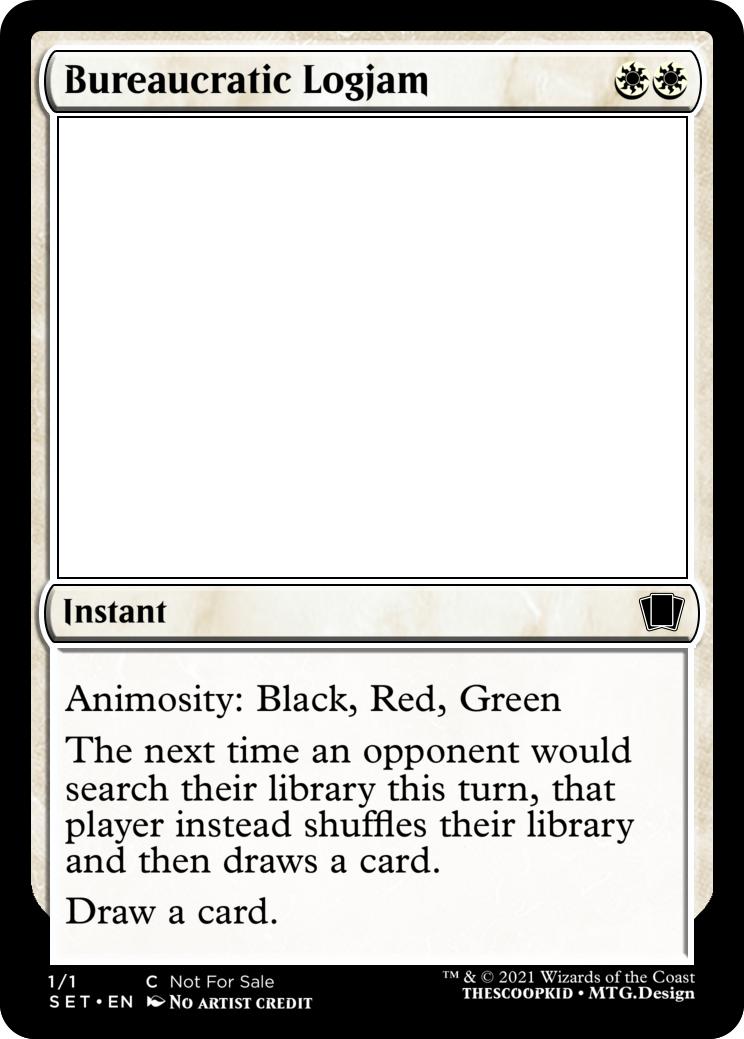 Trying to come up with an idea for cards for particular color ...